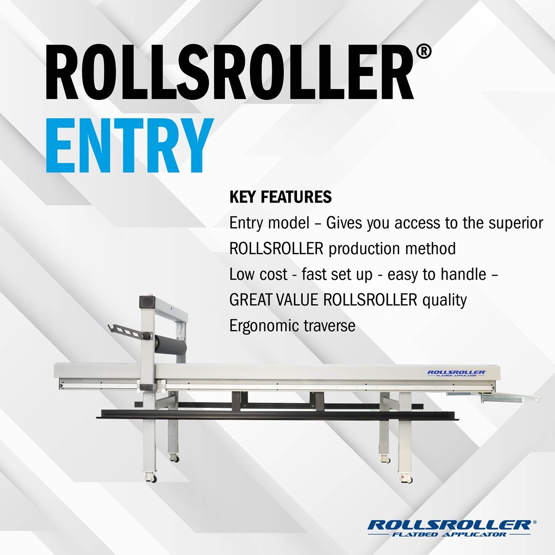 The Original Flatbed Applicator for Sign Making - ROLLSROLLER